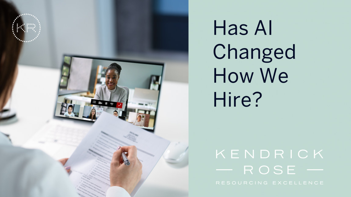 Has AI Changed How We Hire? | Kendrick Rose